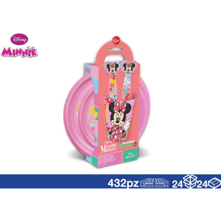 Σετ Minnie με πιατάκια, ποτήρι, κουτάλι και πιρούνι - B2b Best For ...