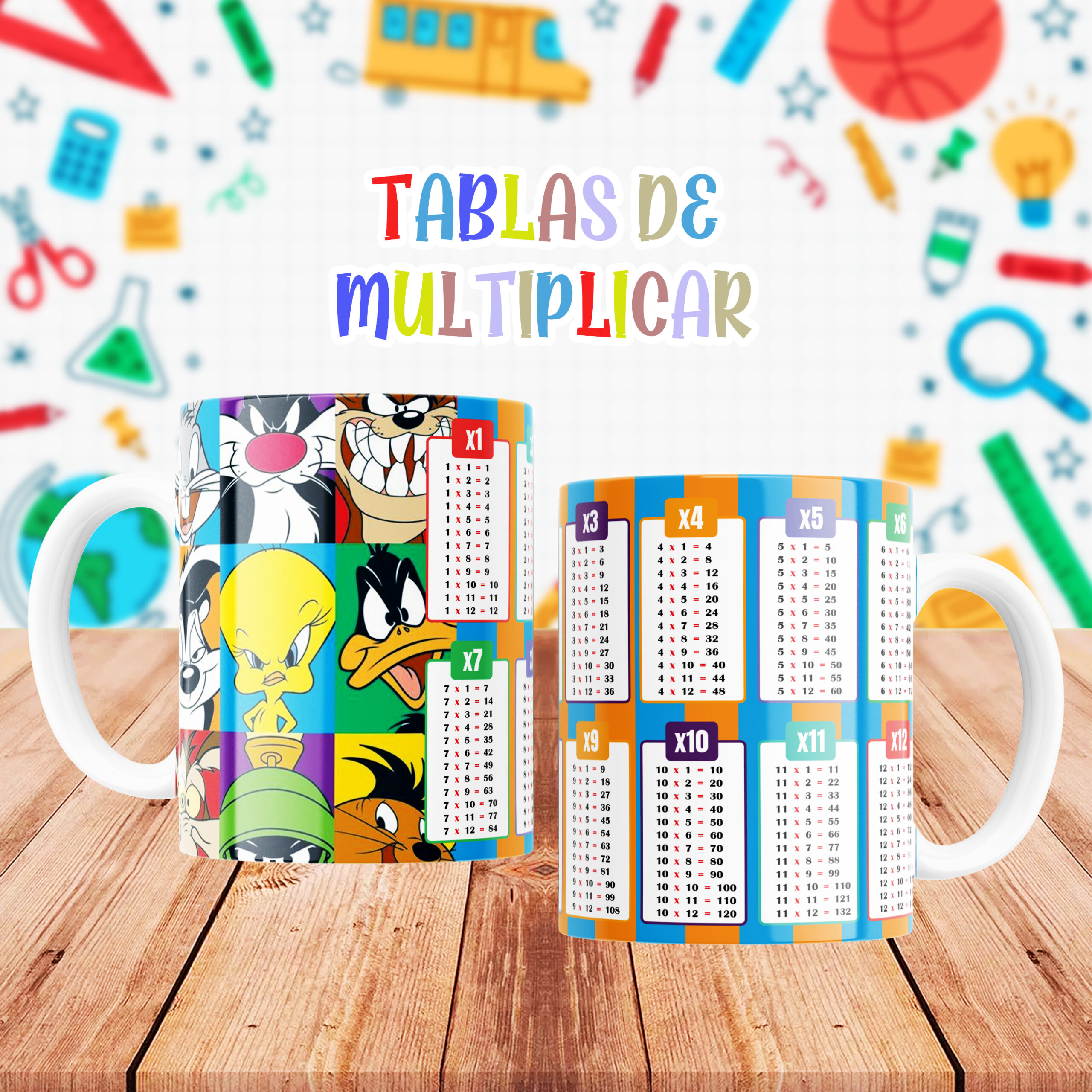 Κούπα Προπαίδεια Looney Toons OEM - B2b Best For - Life Philosophy