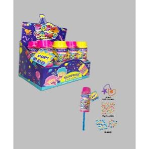 Party Popper with toys & candy, 12 pcs per display - B2b Best For ...