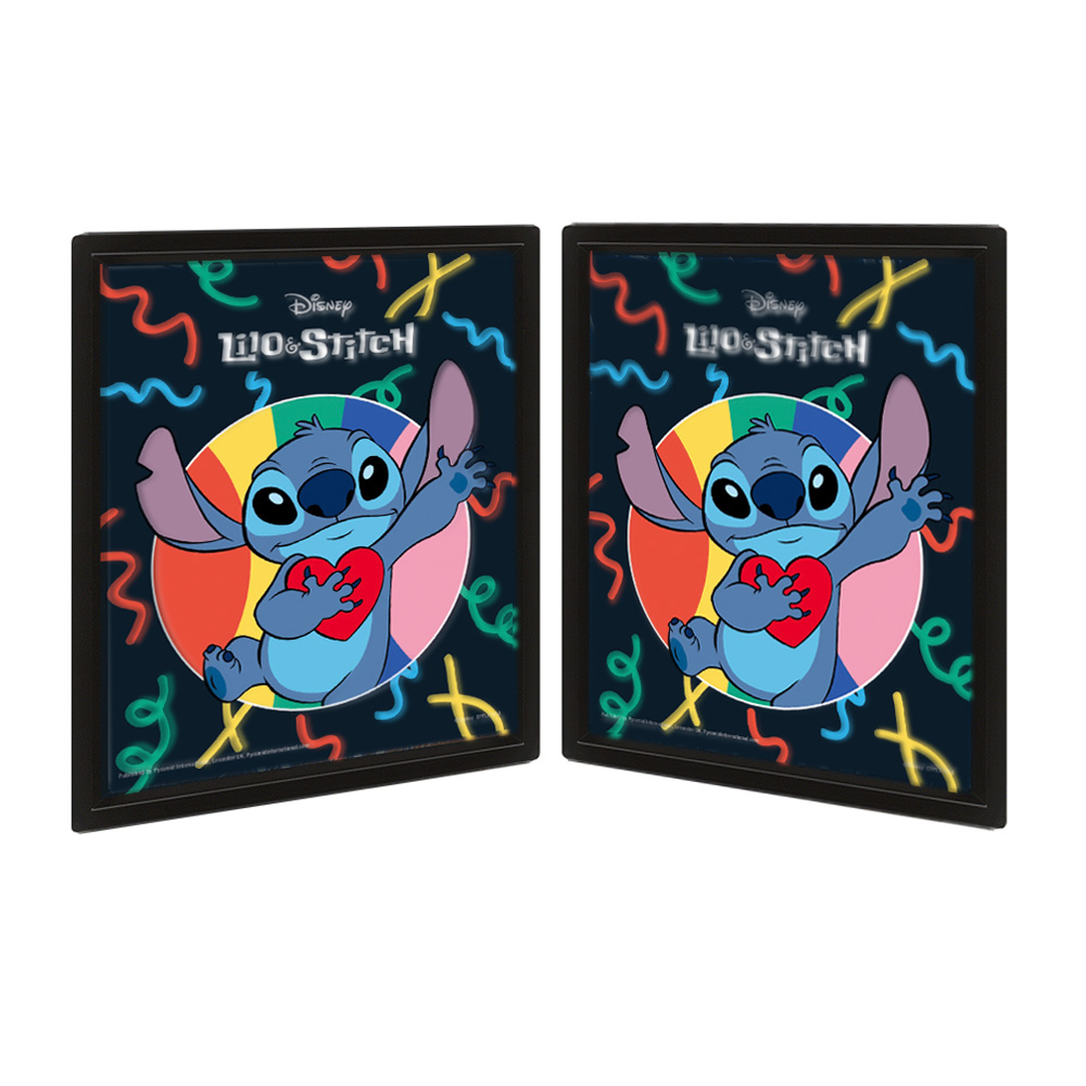 Lilo & Stitch 3D Lenticular Poster 26X20 (Stitch) Licensed - B2b Best ...